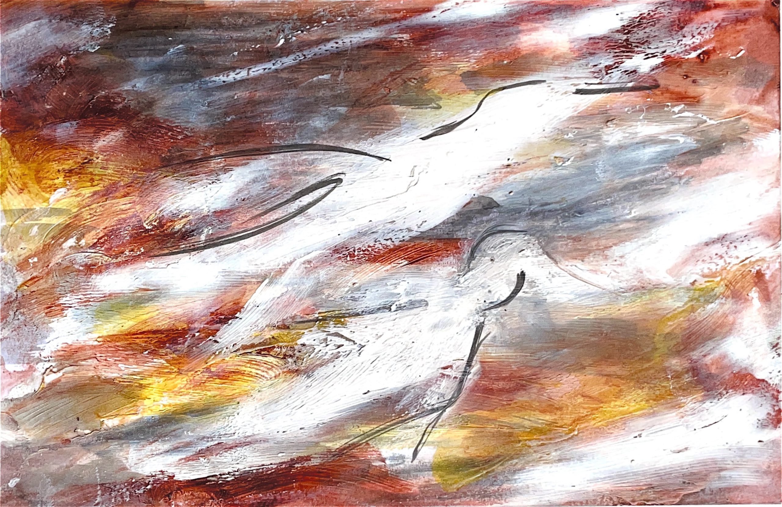 גלויה מספר 1197 - צבע טרי